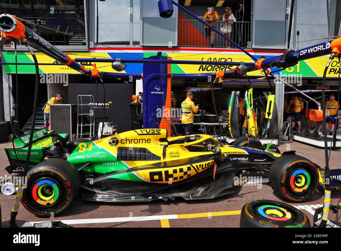 Monaco, Monte Carlo. 23rd May, 2024. McLaren MCL38 - Ayrton Senna ...