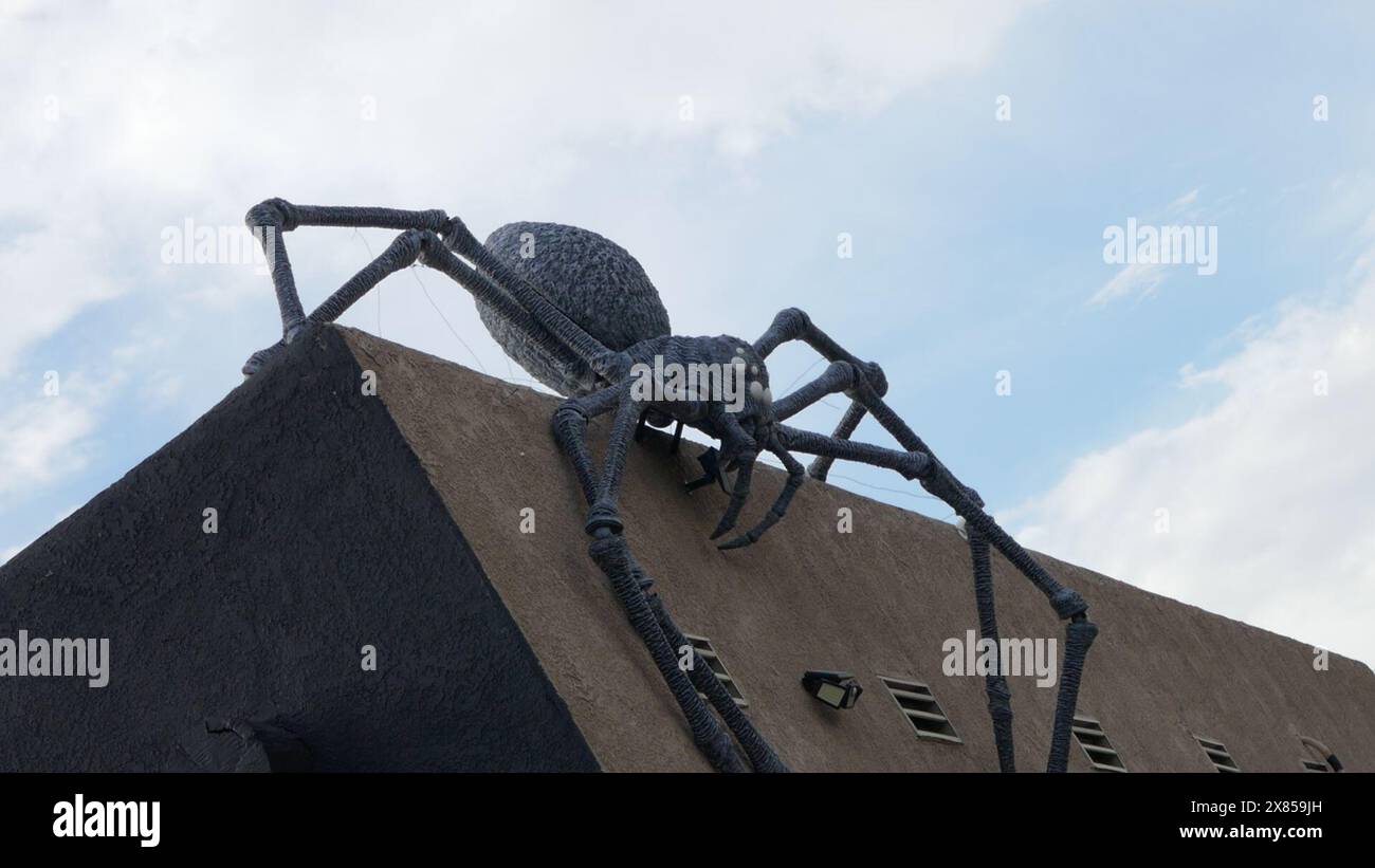 Las Vegas, Nevada, USA 14th May 2024 Spider on building on May 14, 2024 ...