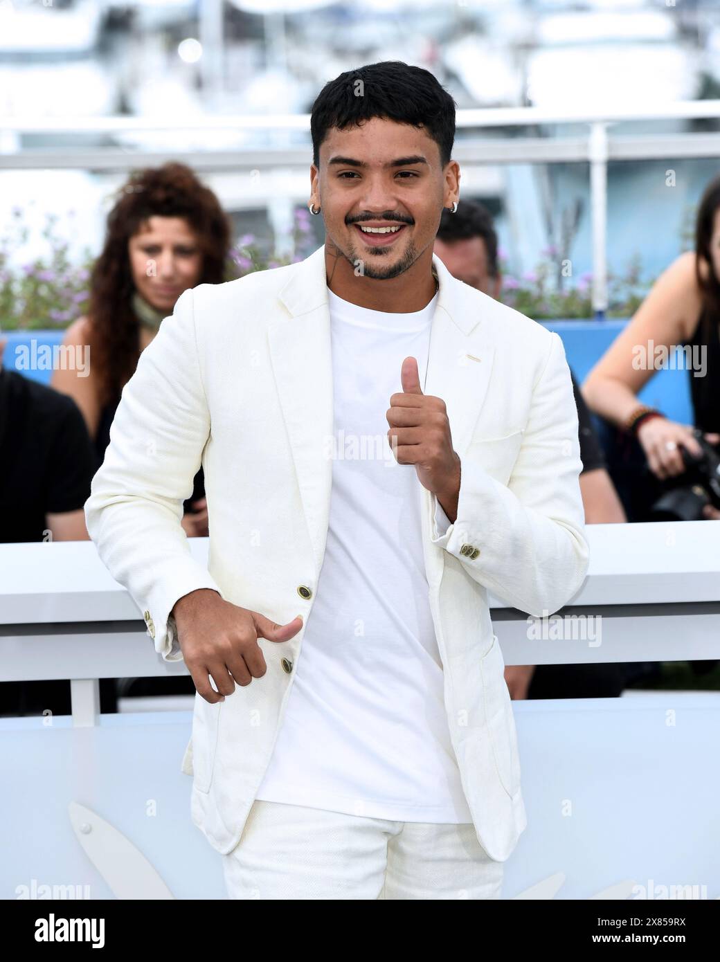 Cannes, France. 23rd May, 2024. Cannes, 77th Cannes Film Festival 2024 Photocall "Motel Destino ...