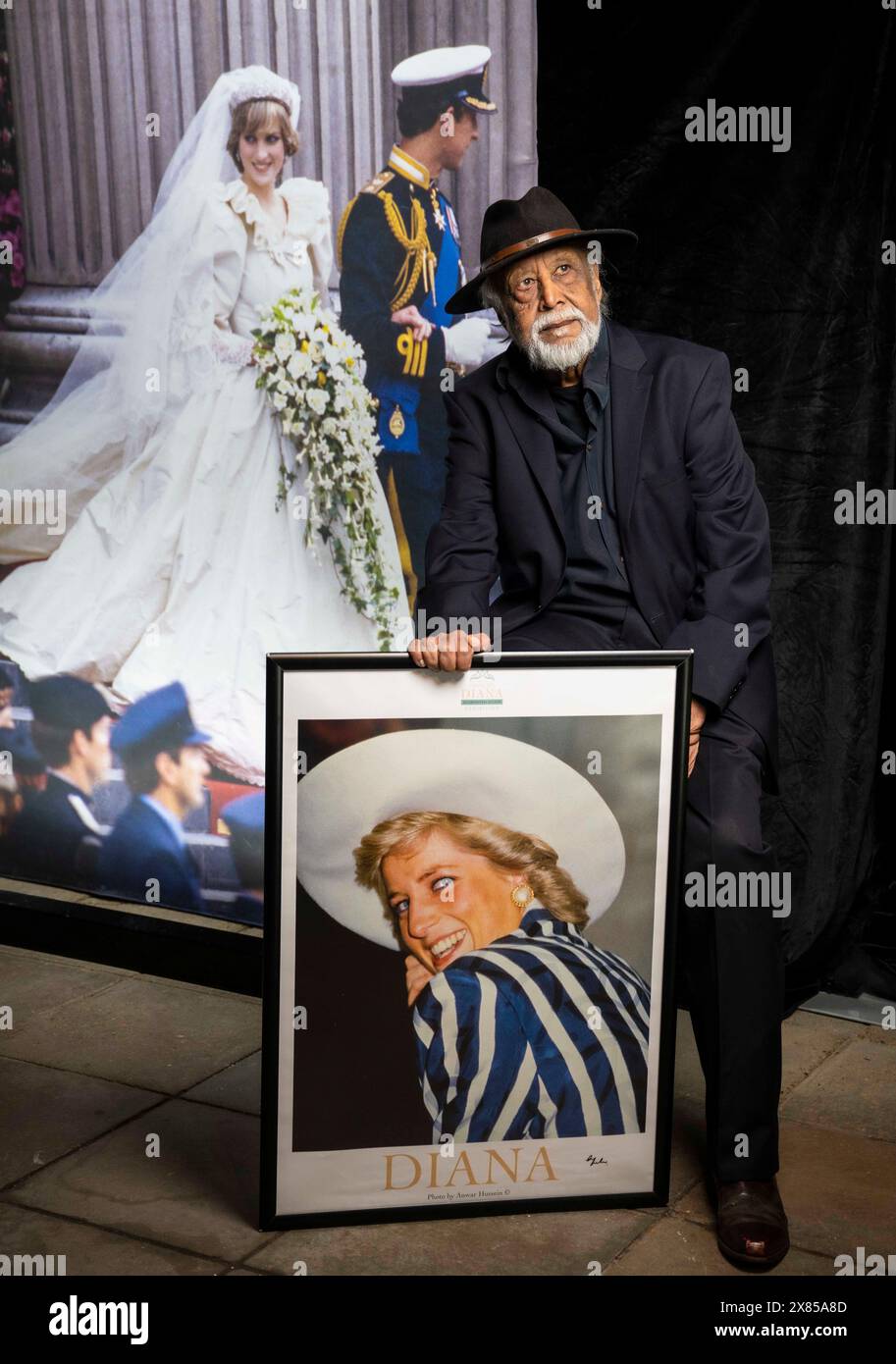 EDITORIAL USE ONLY Photographer, Anwar Hussein attends the launch of ...