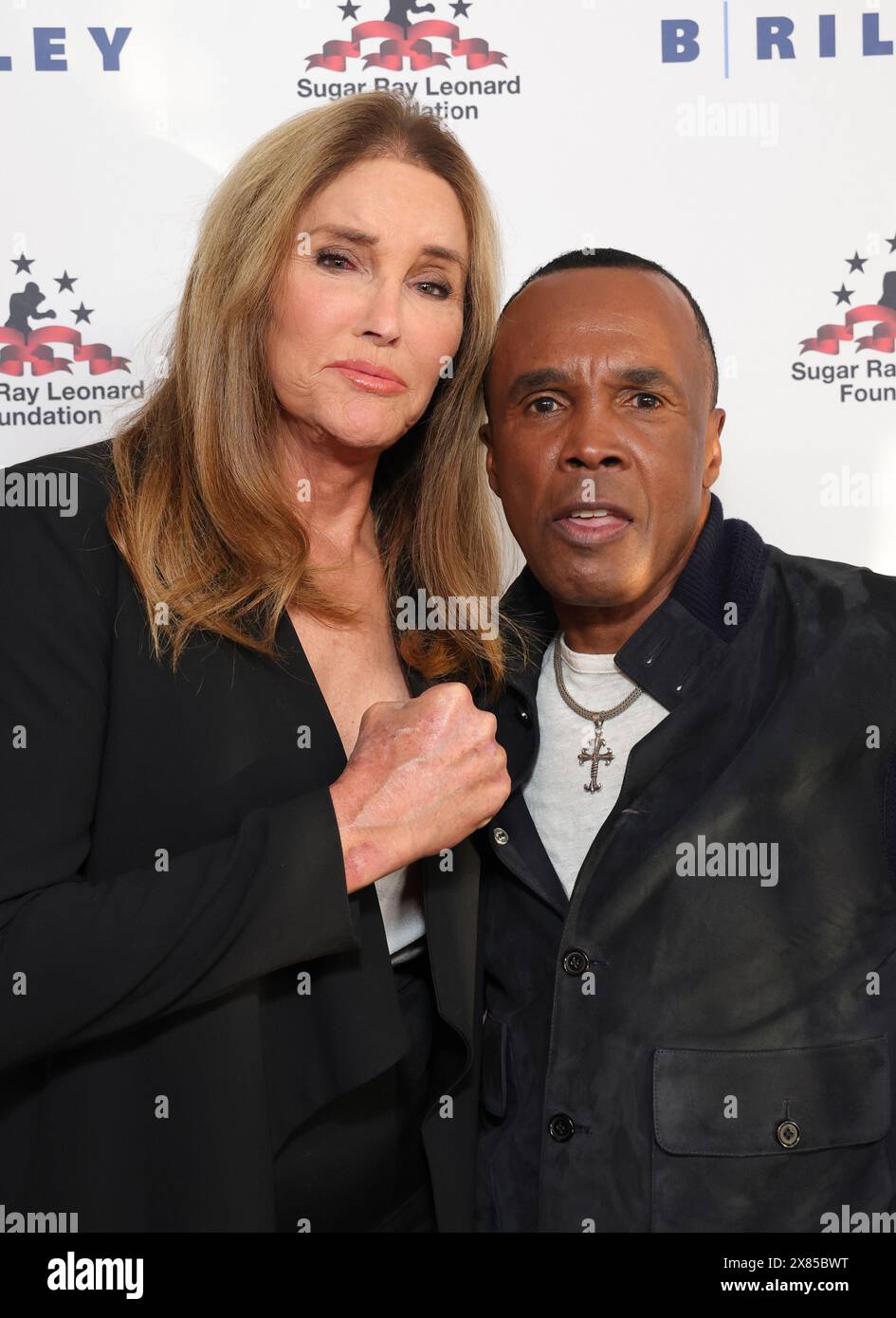 Beverly Hills, Ca. 22nd May, 2024. Caitlyn Jenner, Sugar Ray Leonard at ...