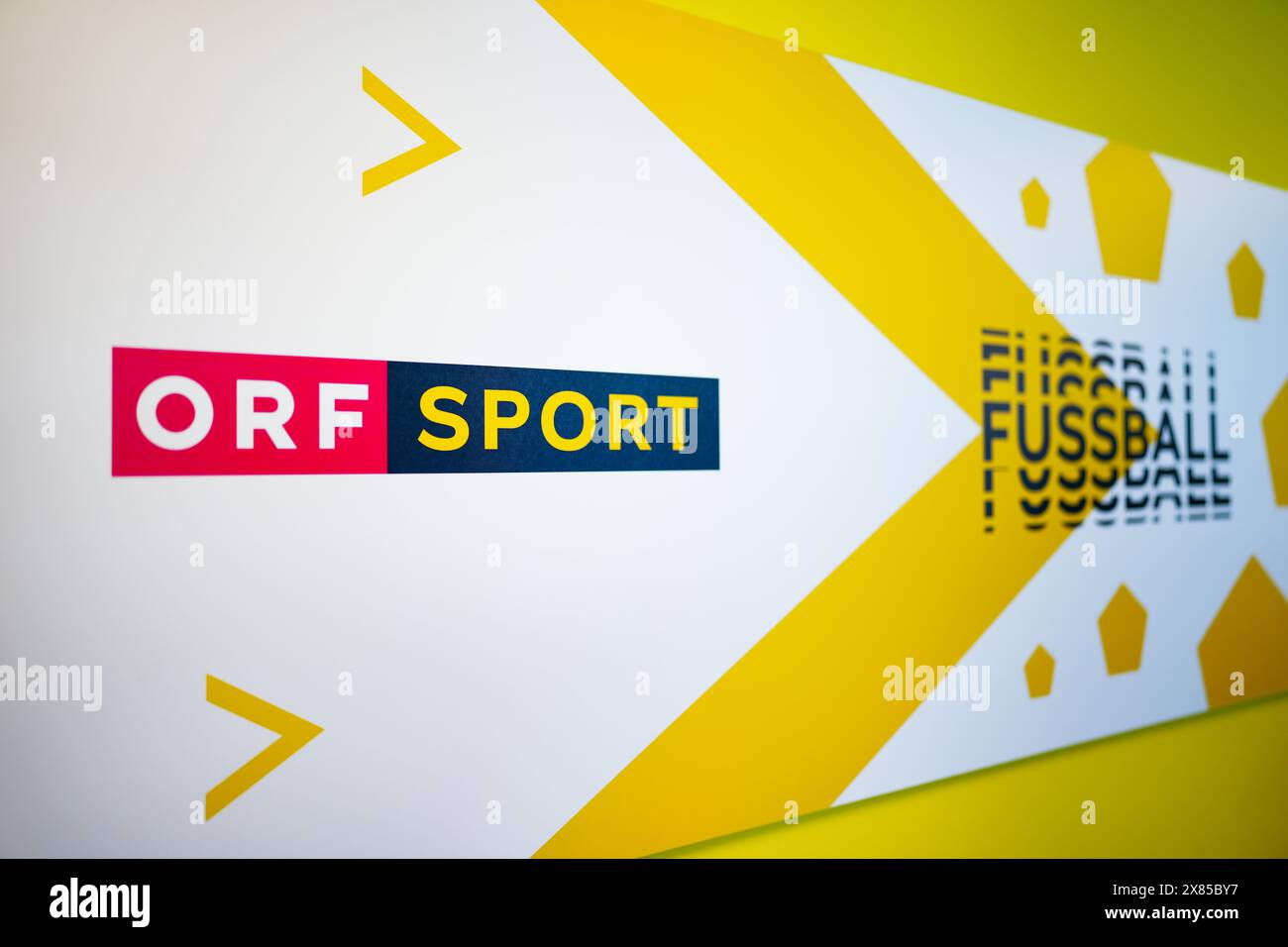 An ORF Sport logo, taken on Wednesday, 22 May 2024. - 20240522 PD2968 ...