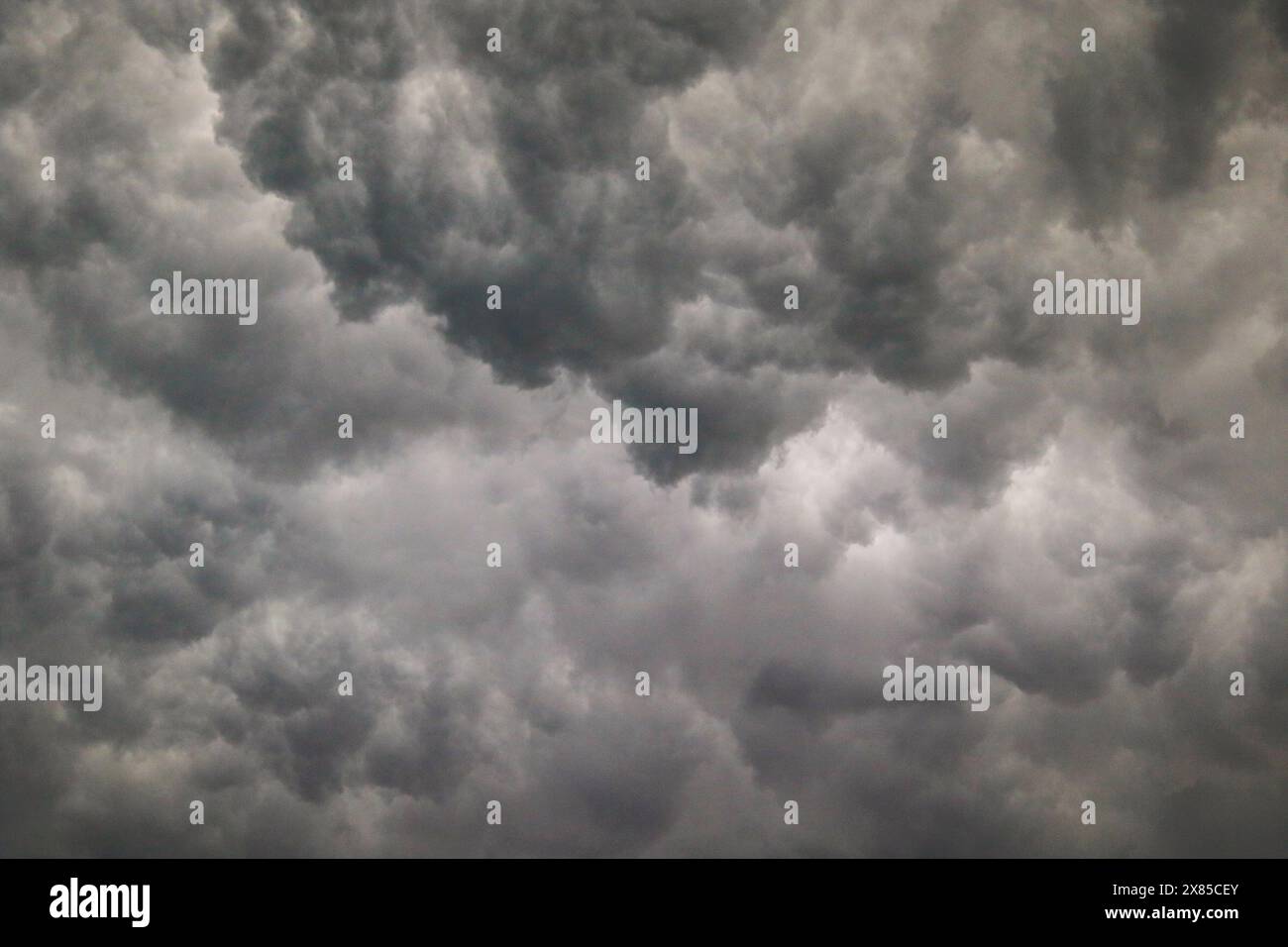The texture of the stormy sky, Dark Clouds Big Storm Stock Photo - Alamy