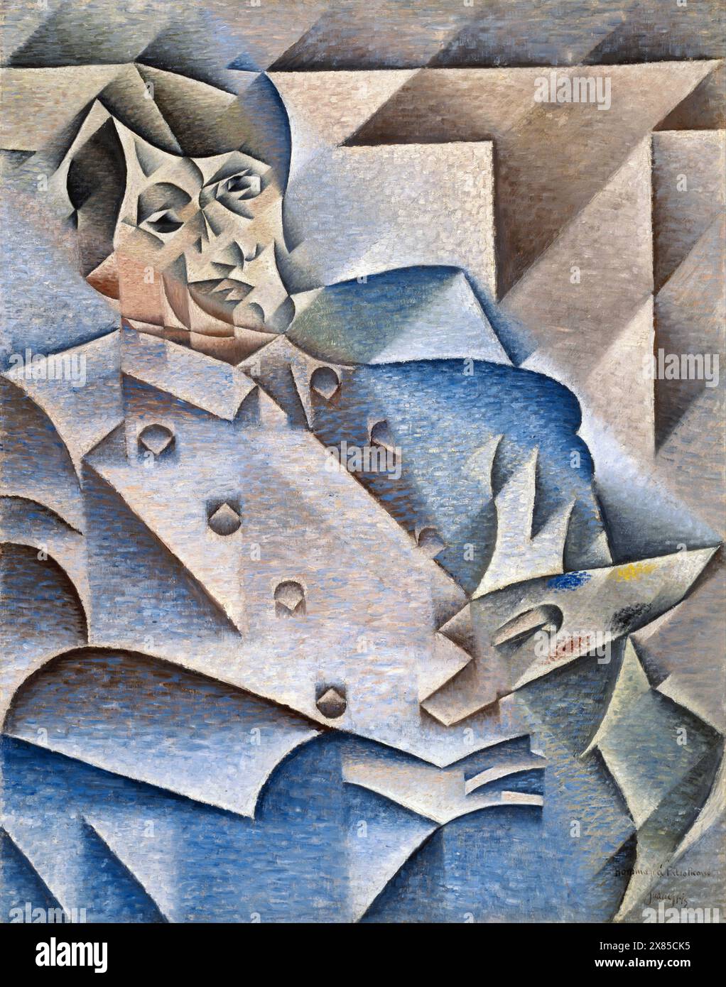 Portrait of Pablo Picasso, 1912 Juan Gris (Spanish, 1887–1927 Stock ...