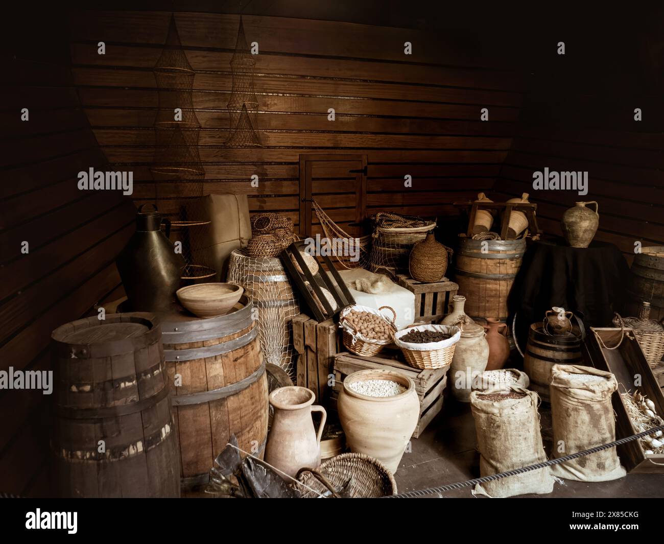 Pirate ship interior hi-res stock photography and images - Alamy