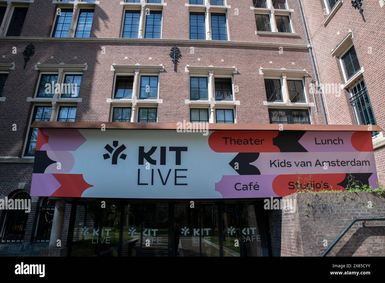 Entrance Kit Live Museum At Amsterdam The Netherlands 19-5-2024 Stock ...