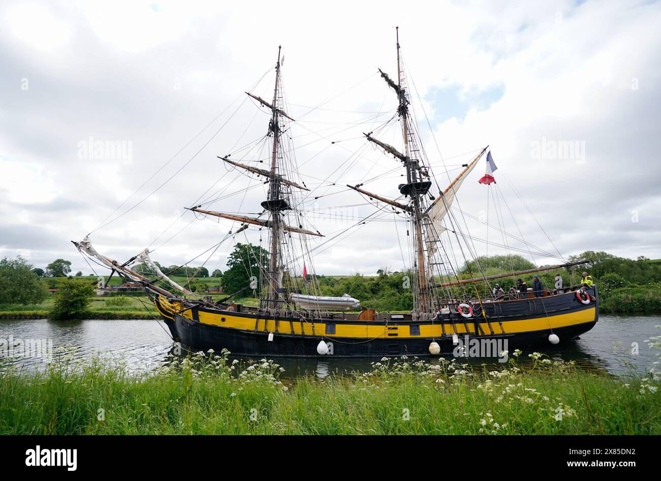 The tall ship Phoenix, which featured in the Ridley Scott film Napoleon ...