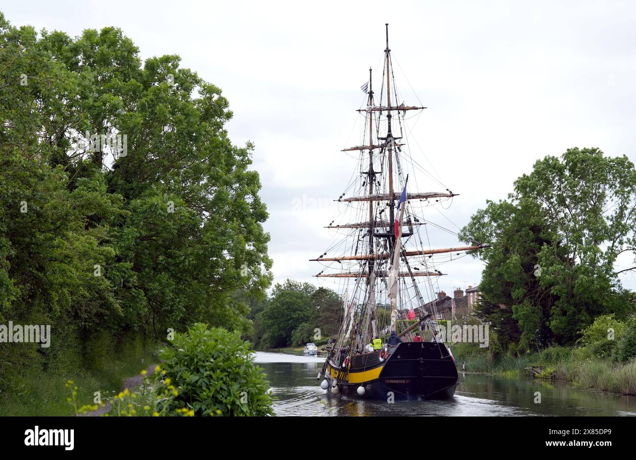 The tall ship Phoenix, which featured in the Ridley Scott film Napoleon ...