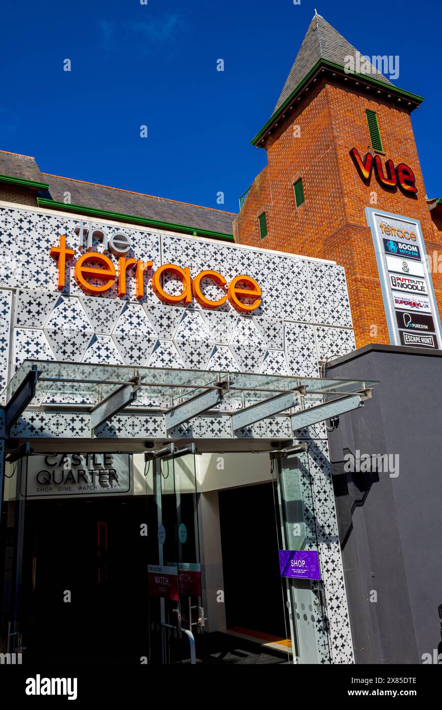 The Terrace Norwich. The Terrace Entrance, part of the Castle Mall ...