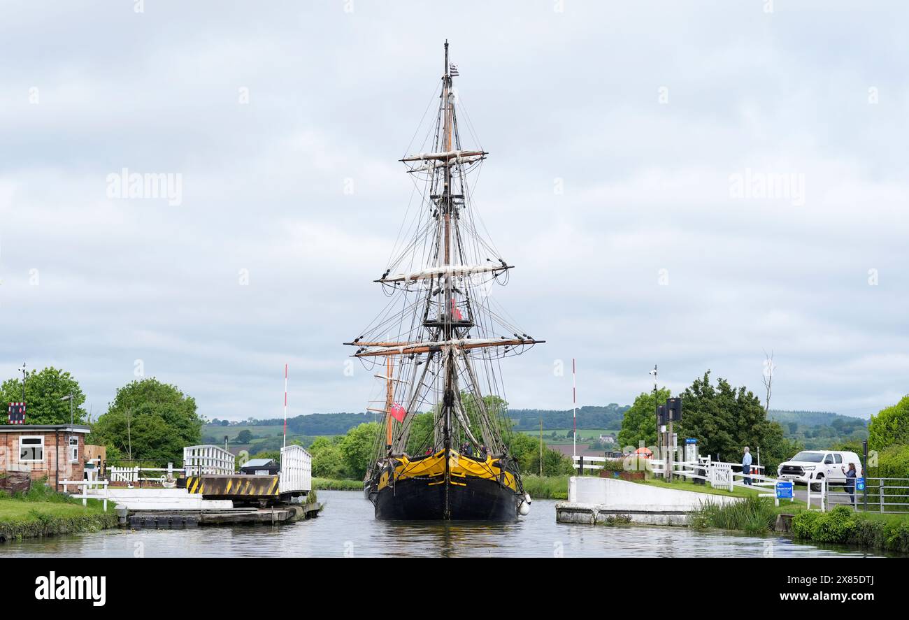 The tall ship Phoenix, which featured in the Ridley Scott film Napoleon ...