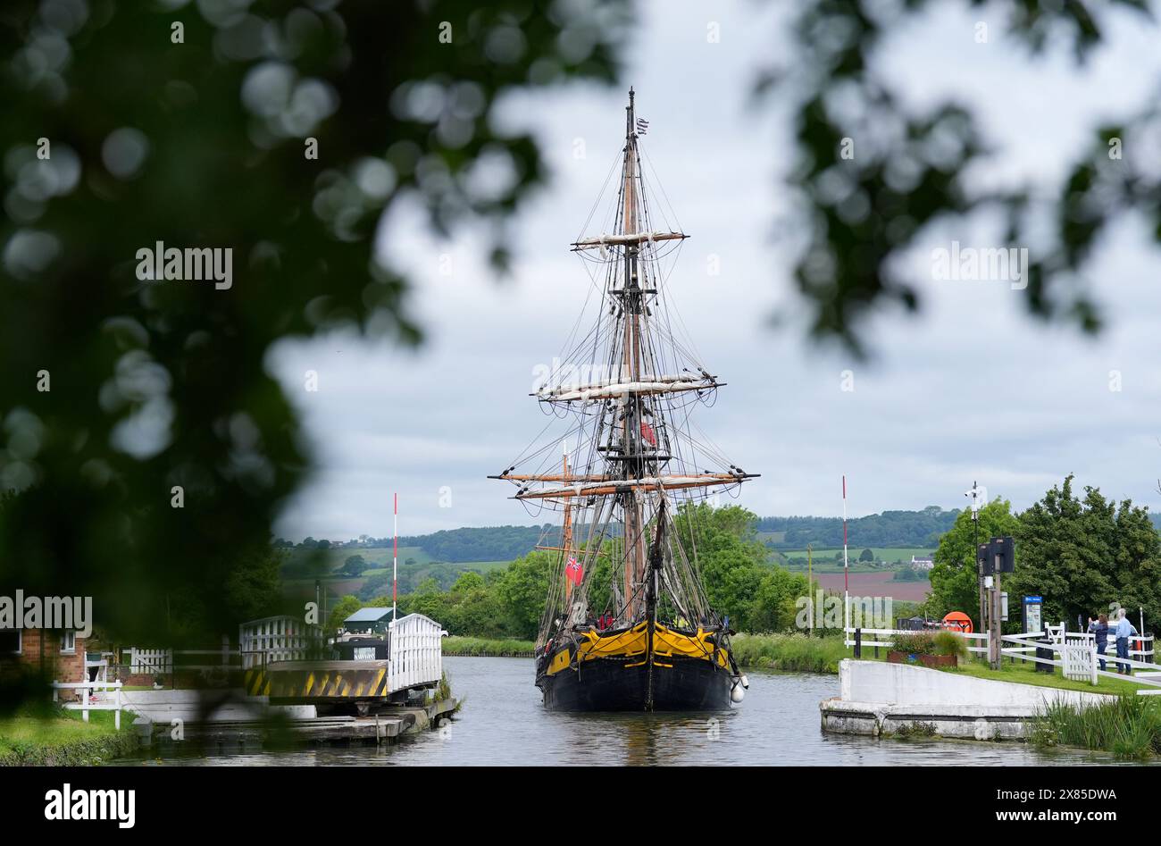 The tall ship Phoenix, which featured in the Ridley Scott film Napoleon ...