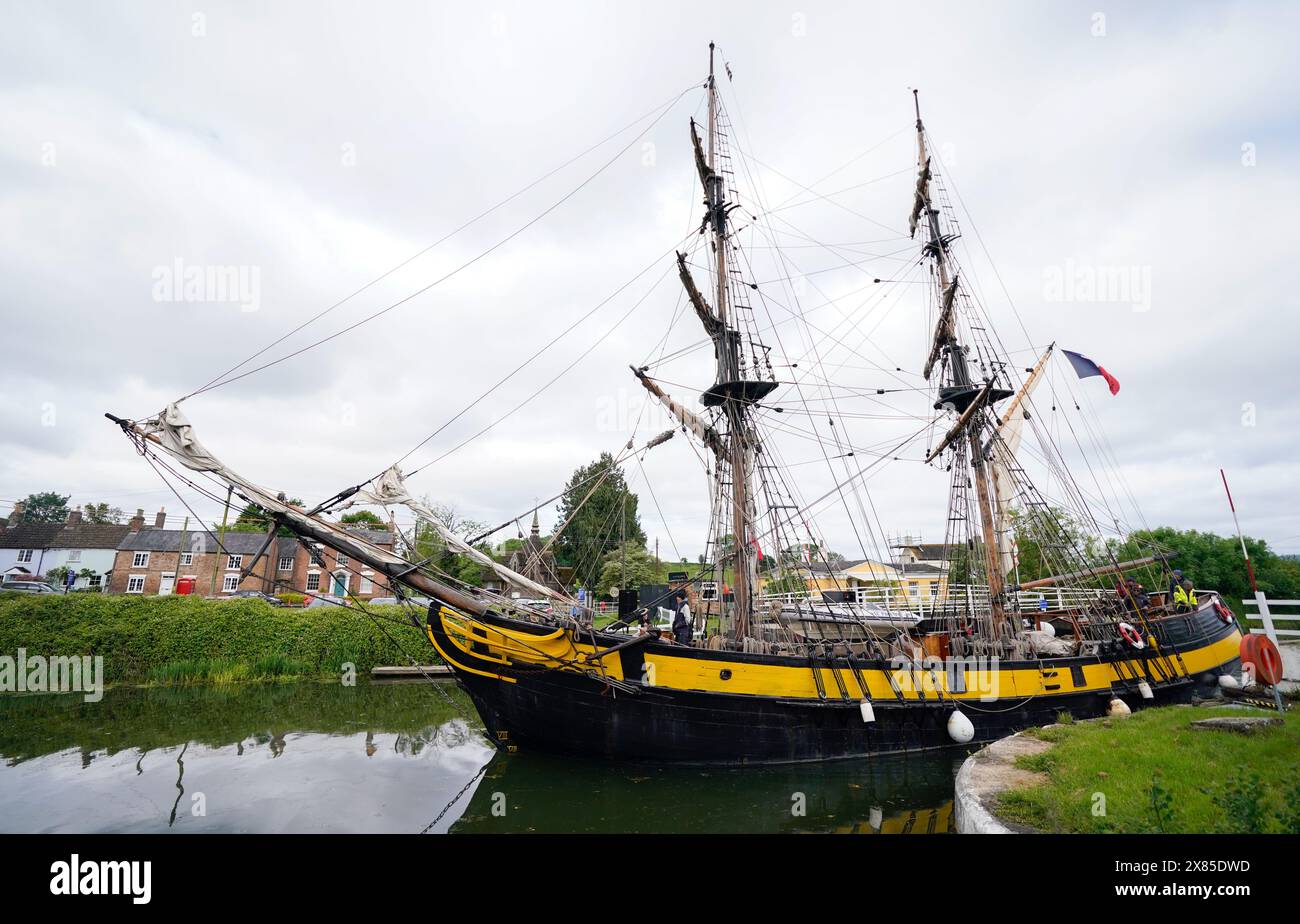 The tall ship Phoenix, which featured in the Ridley Scott film Napoleon ...