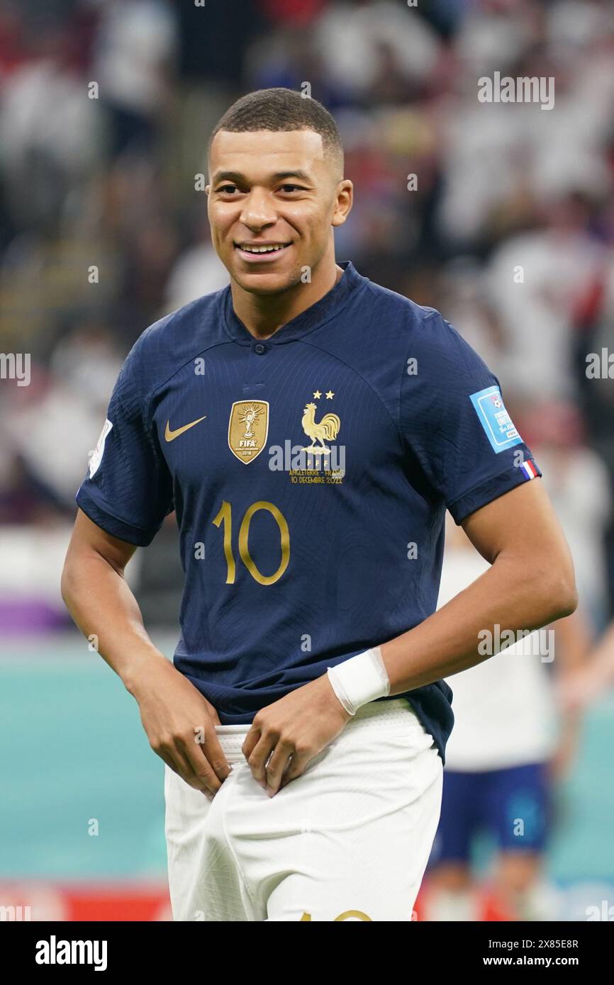 Doha, Qatar. 10th. Dicember 2022. Kilian Mbappe during the match ...