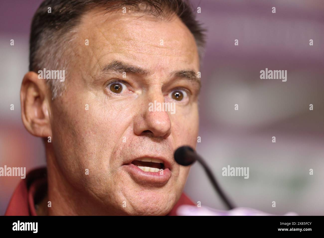 Beijing, China. 23rd May, 2024. Ante Milicic, the newly-appointed head ...