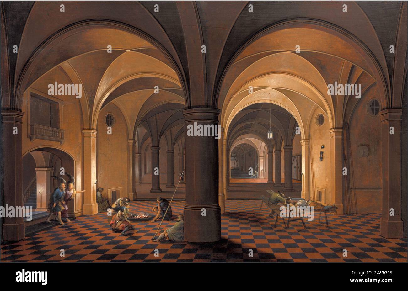 Liberation of Saint Peter Pieter Neefs the Elder Stock Photo - Alamy