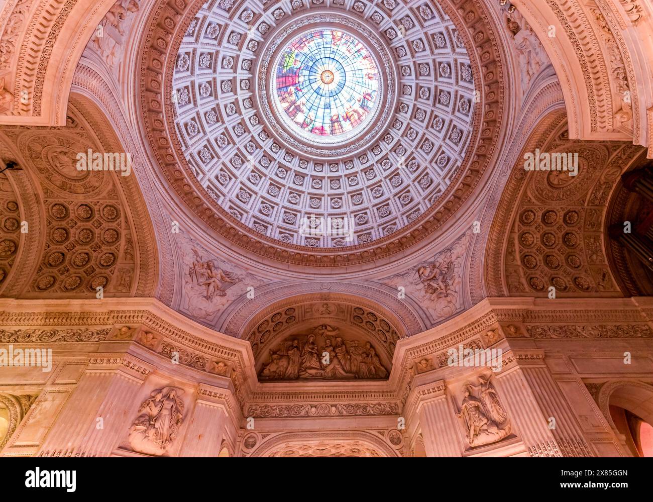 DREUX, FRANCE, MAY 15, 2024 : The Royal Chapel of Dreux, built in 19th ...