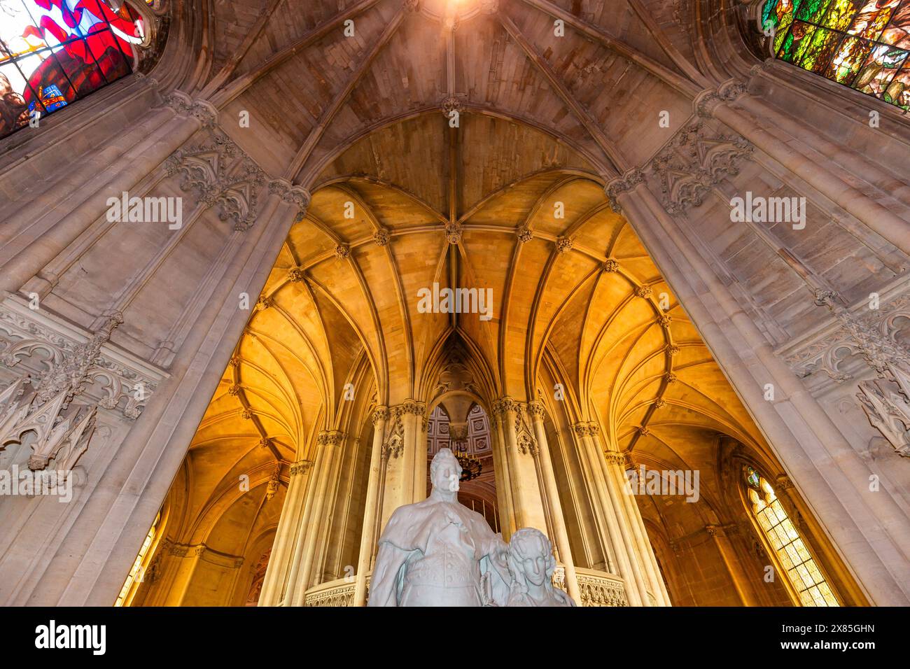 DREUX, FRANCE, MAY 15, 2024 : The Royal Chapel of Dreux, built in 19th ...