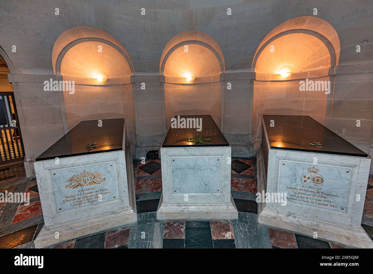 DREUX, FRANCE, MAY 15, 2024 : The Royal Chapel of Dreux, built in 19th ...
