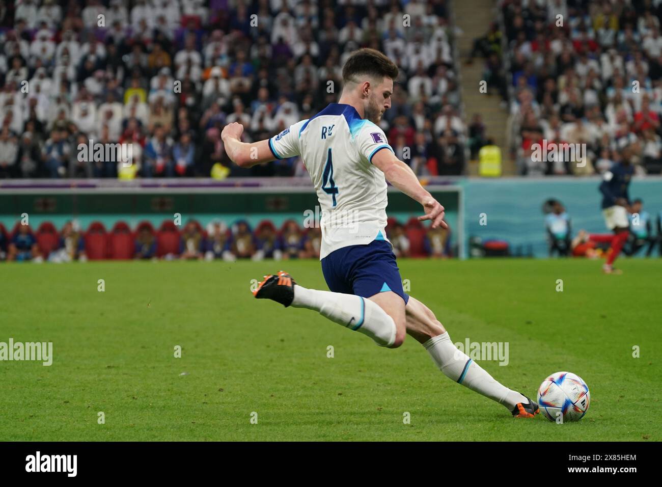 Doha, Qatar. 10th. Dicember 2022. Declan Rice during the match between ...