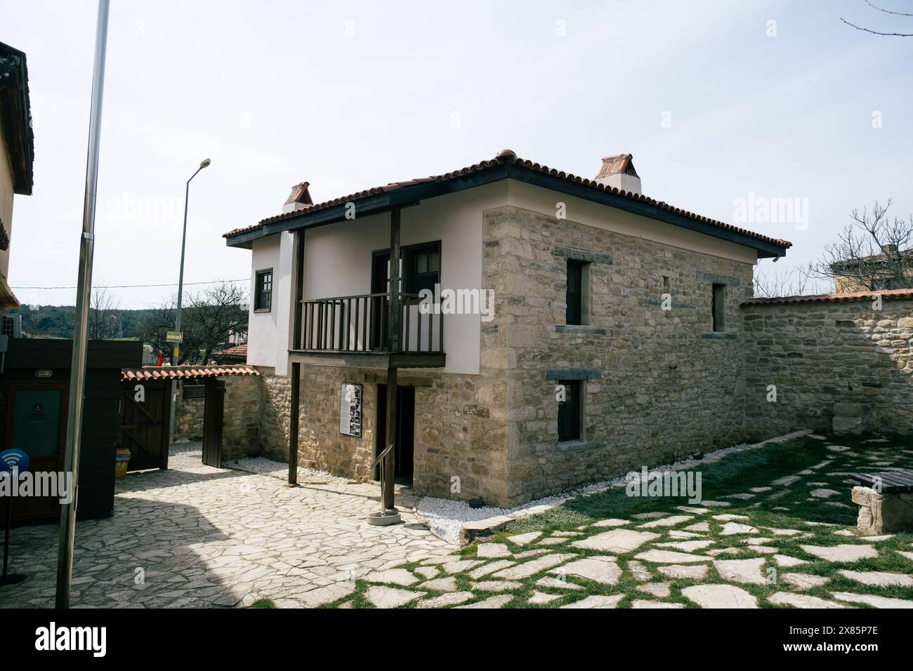 Canakkale, Turkey - Mar 19 2024: Photo of Ataturk House Museum in ...