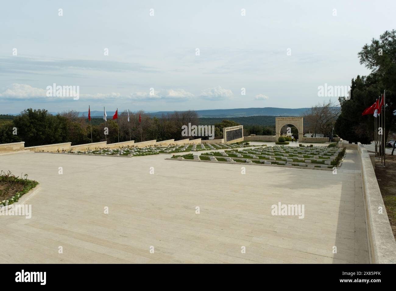 Canakkale, Turkey - Mar 19 2024: Photo of the 57th Infantry Regiment ...