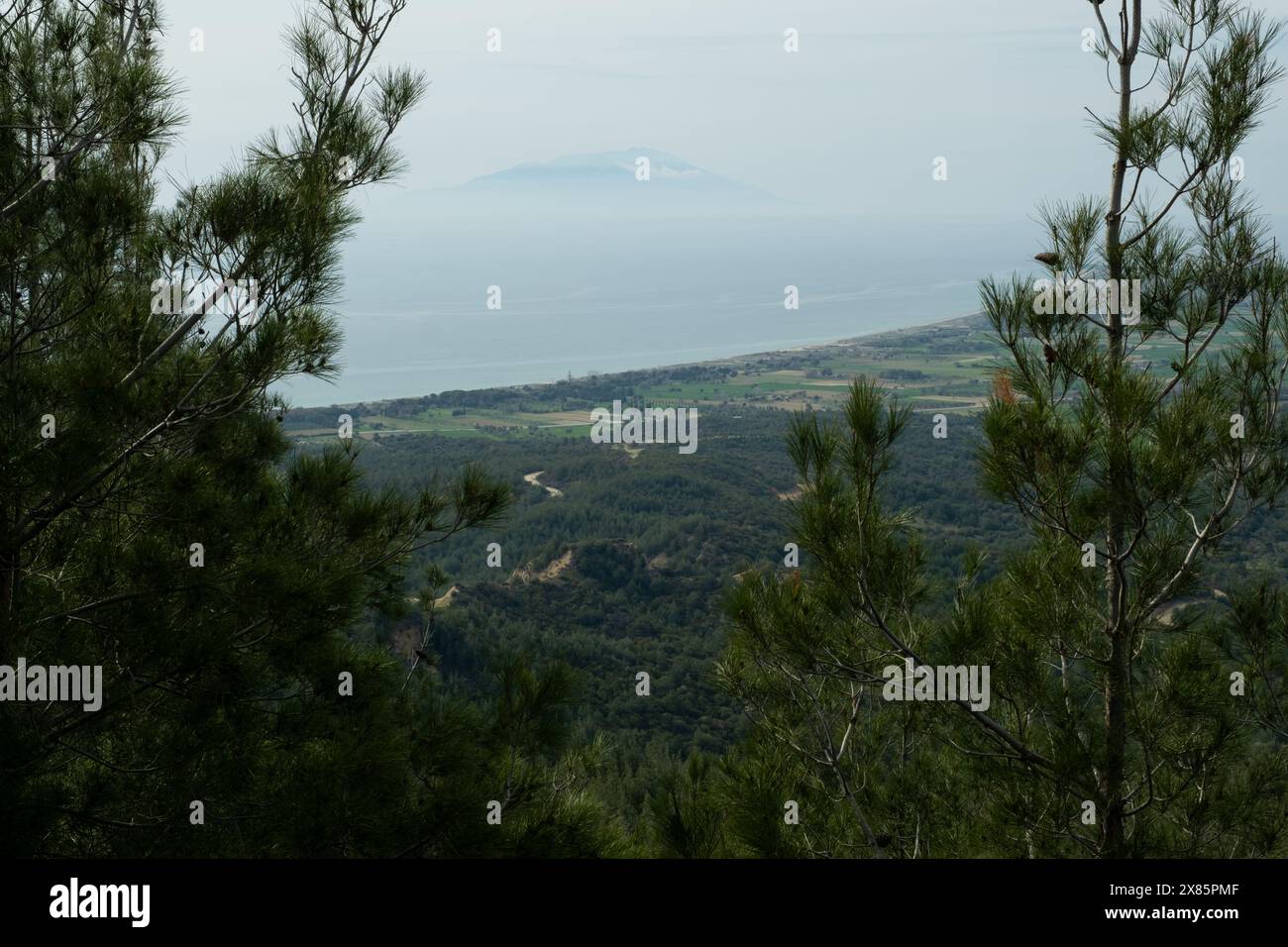 Canakkale, Turkey - Mar 19 2024: Photo of the view from Ataturk's ...