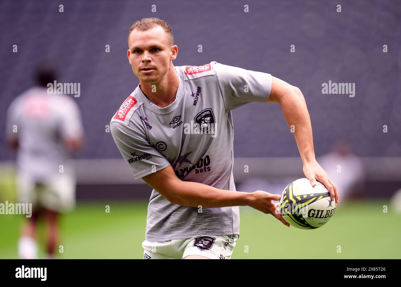 Hollywoodbet Sharks' Curwin Bosch during a captain's run at the ...