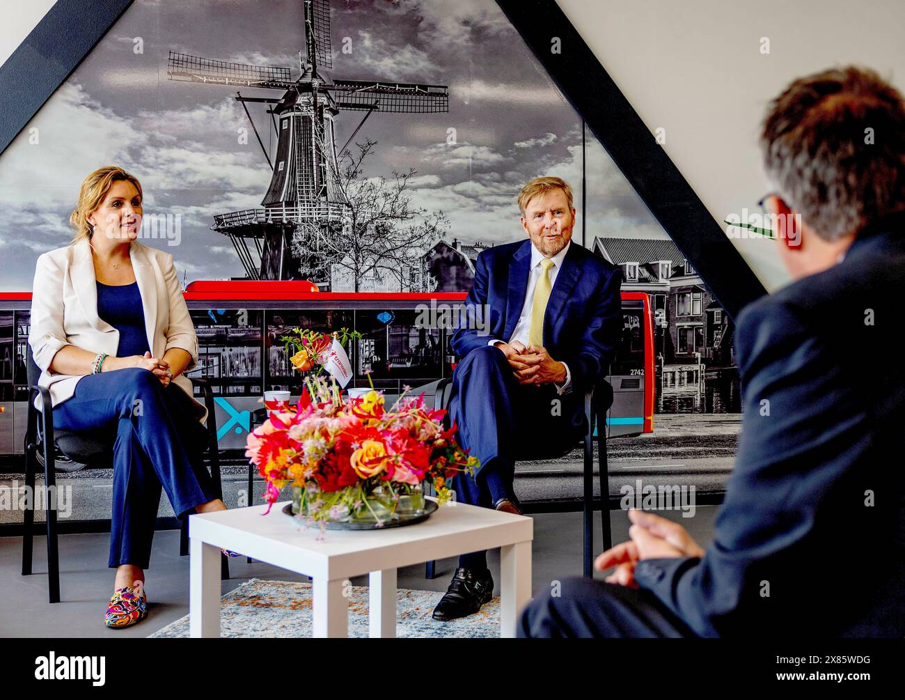 Amsterdam, Netherlands. 23rd May, 2024. Dutch King Willem Alexander ...