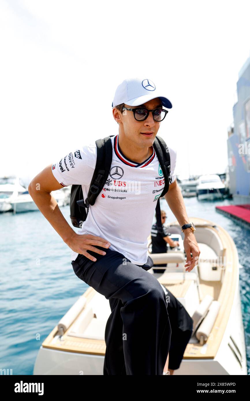 Monte-Carlo, Monaco. 23rd May, 2024. #63 George Russell (GBR, Mercedes ...