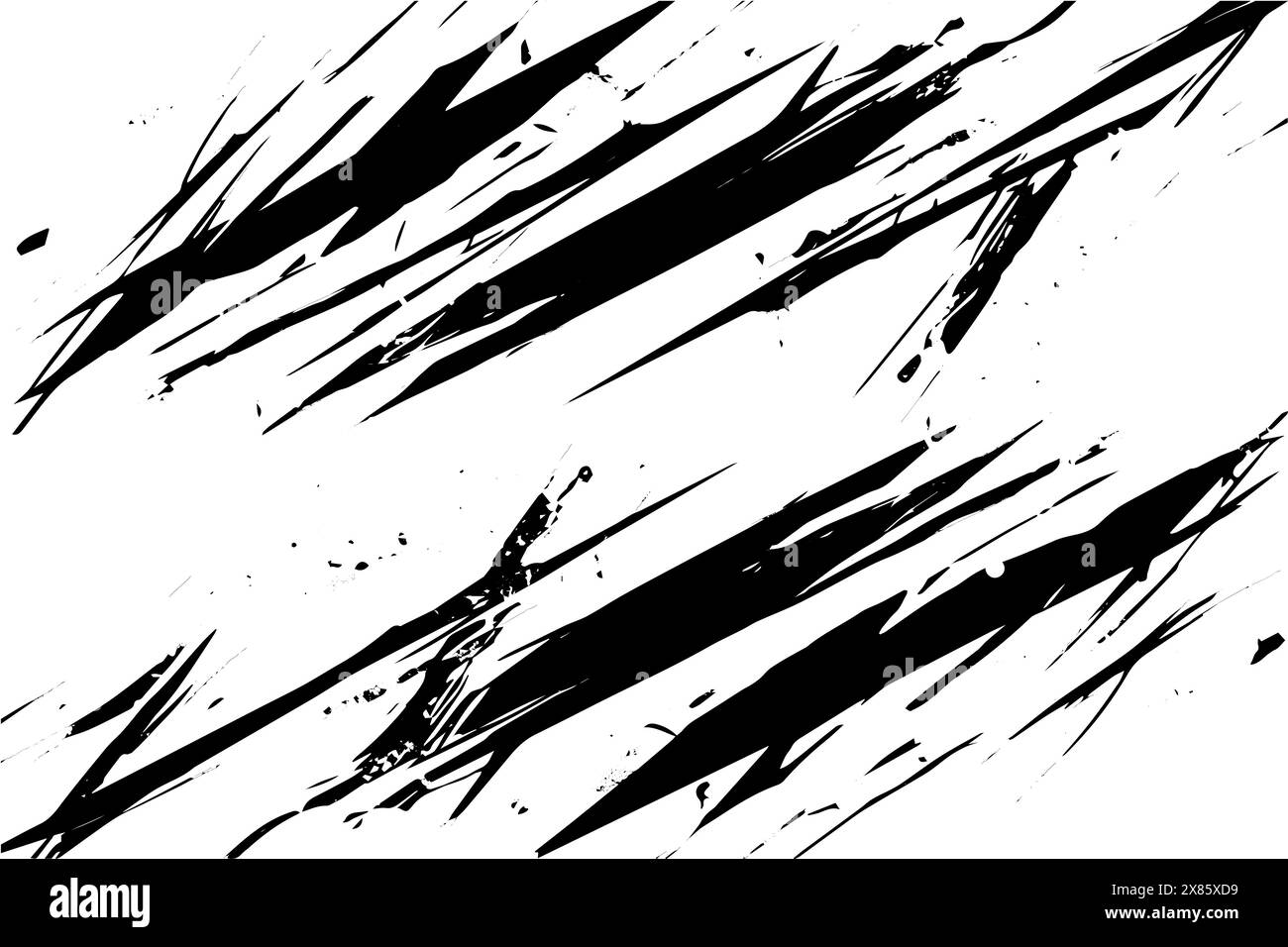 Grunge scratches texture in abstract style. Halftone vector Dirty ...