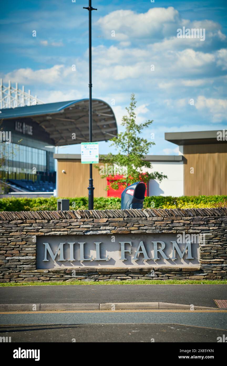 Mill Farm Sports Village,Kirkham and Wesham,Lancashire Stock Photo - Alamy