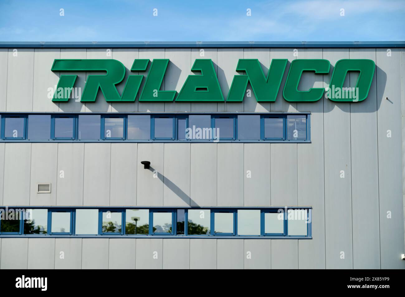 Trilanco warehouse on Mill Farm industrial park,Wesham,lancashire Stock ...