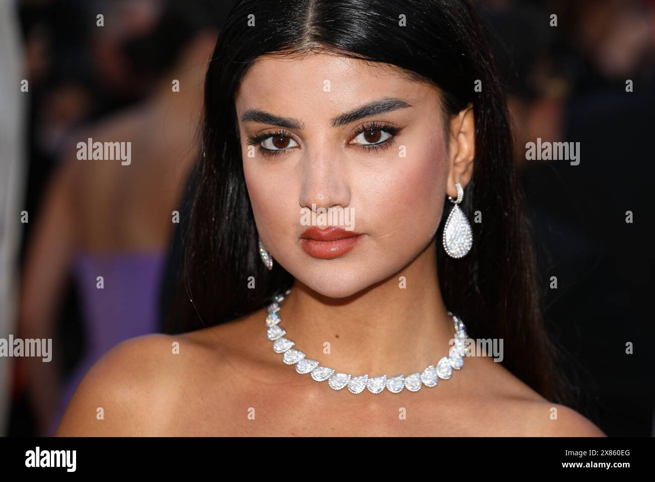 May 22, 2024, Cannes, Cote D'azur, France: OLA FARAHAT walks the red ...