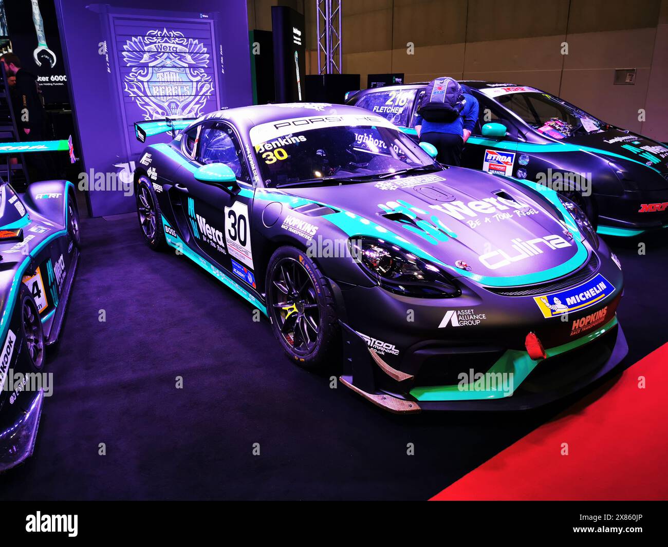 Autosport International Show 2024 Europe’s biggest motorsport show. NEC Birmingham Stock Photo ...
