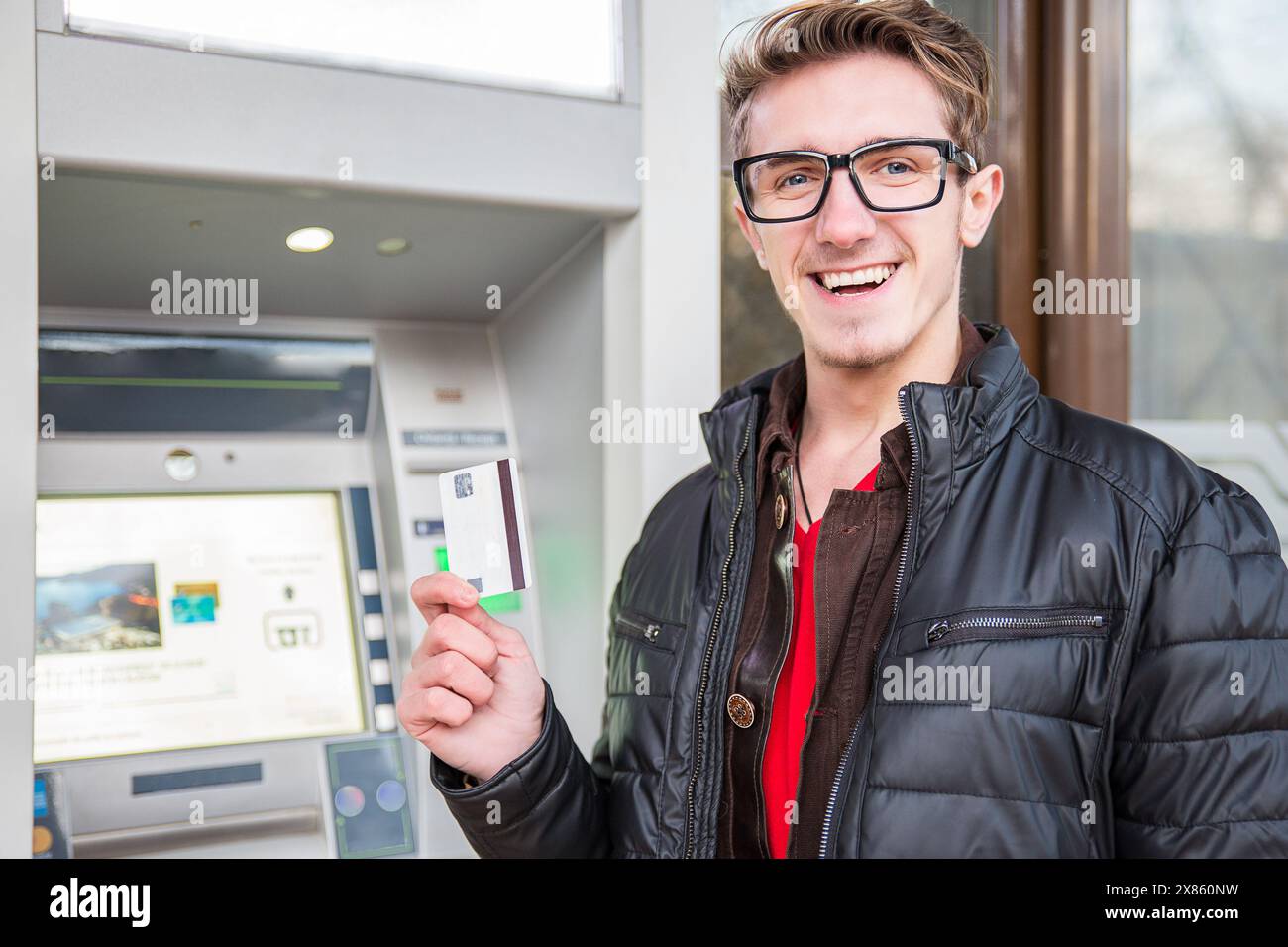 Geek atm hi-res stock photography and images - Alamy