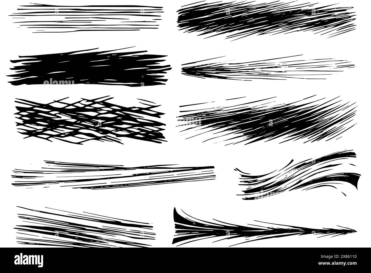 Scribble grunge texture. Square abstract background design. Line vector ...