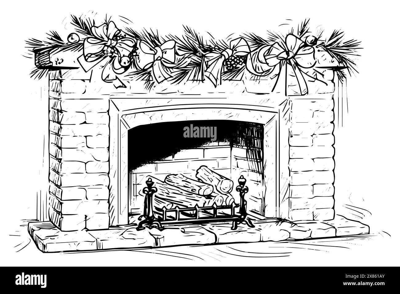 Old brick house fire Cut Out Stock Images & Pictures - Alamy