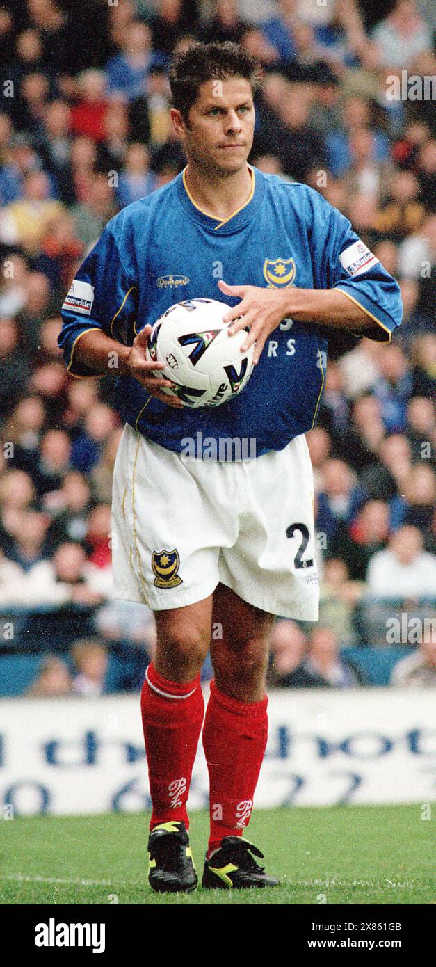 PORTSMOUTH FC SCOTT HILEY V SHEFF WEDS, 2000 PIC MIKE WALKER, 2000 ...