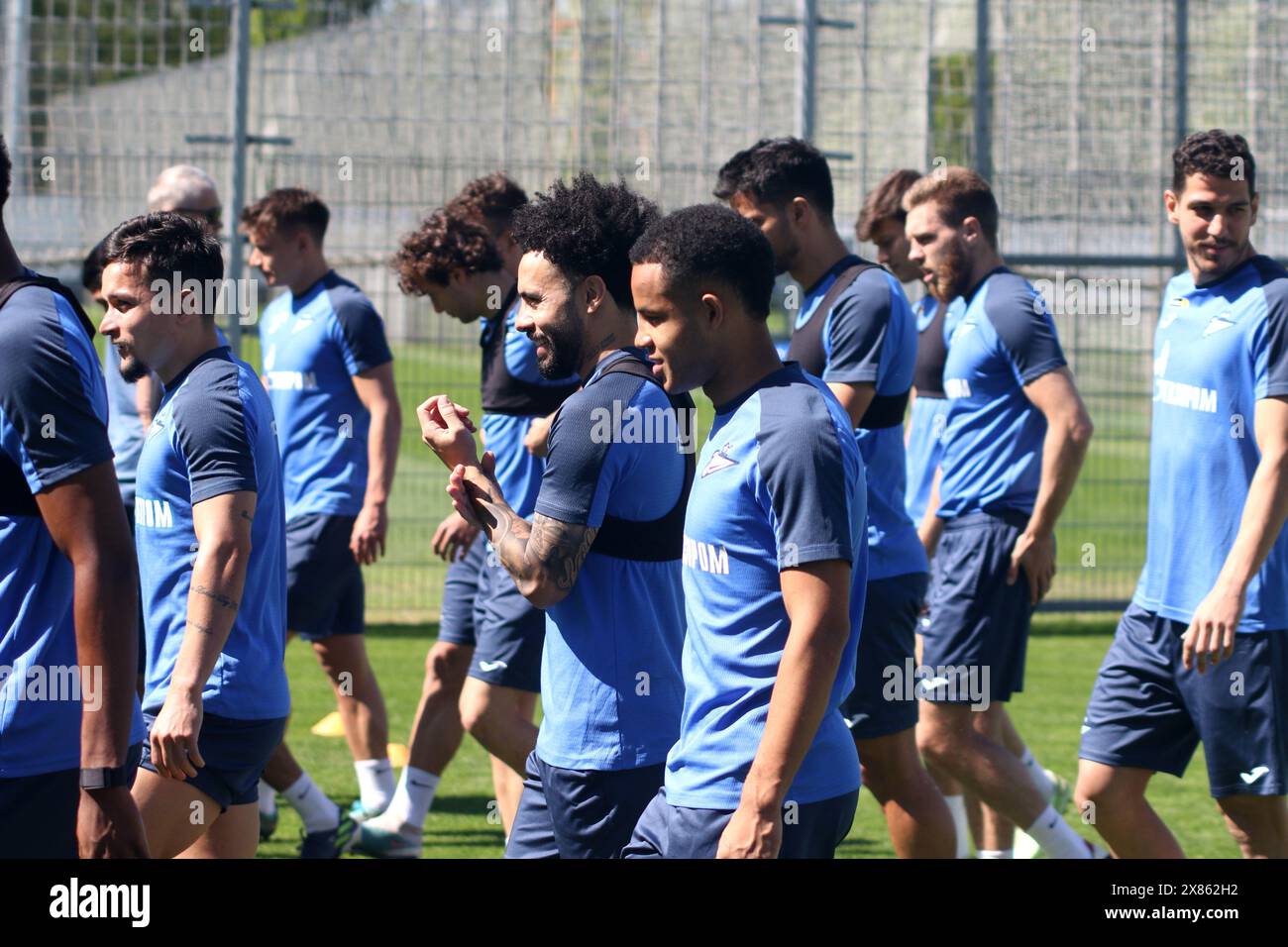 Claudio Luiz Rodrigues Parise Leonel, known as Claudinho (C), Pedro ...