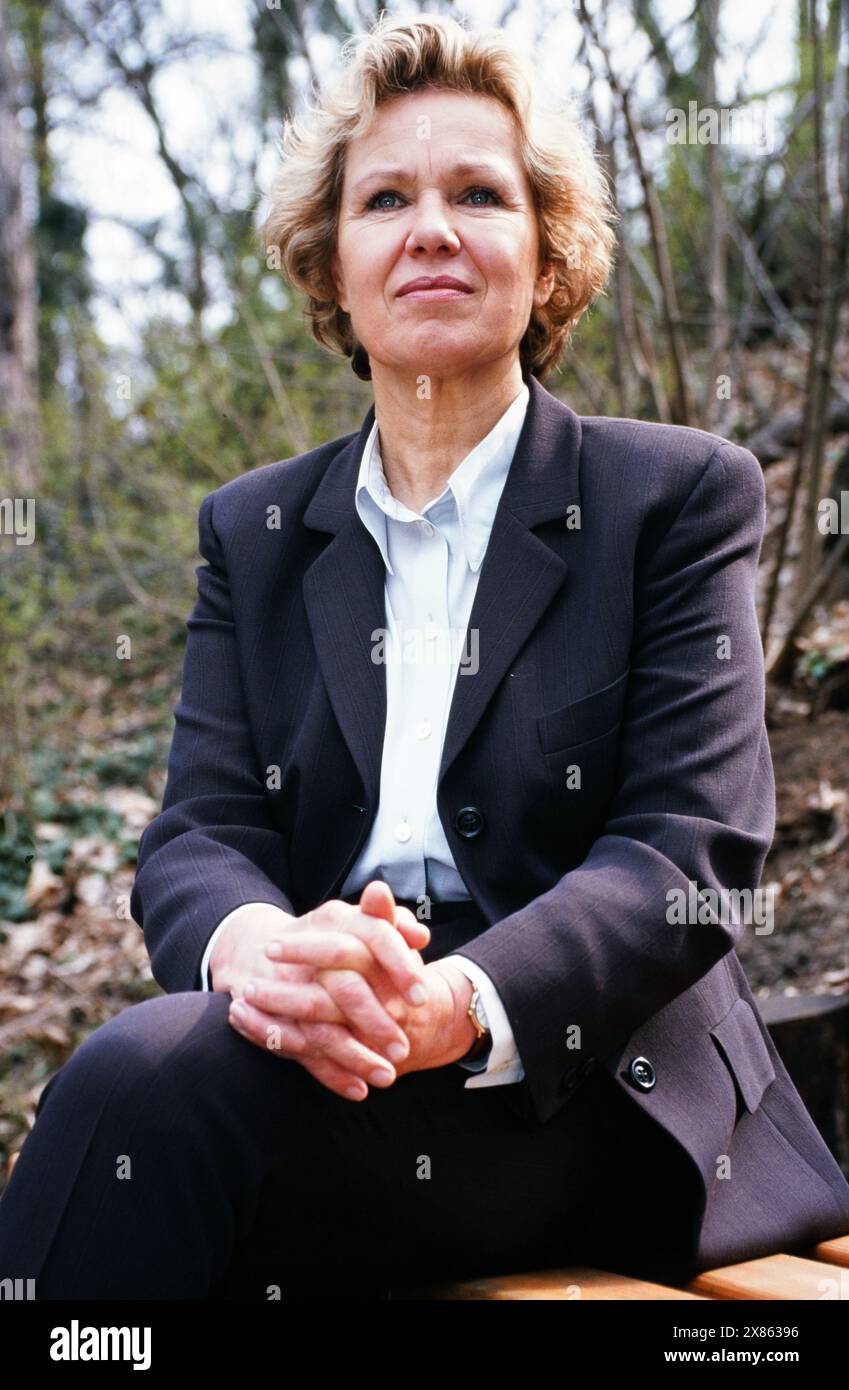 Witta Pohl, deutsche Schauspielerin und Hörspielsprecherin, beim ...