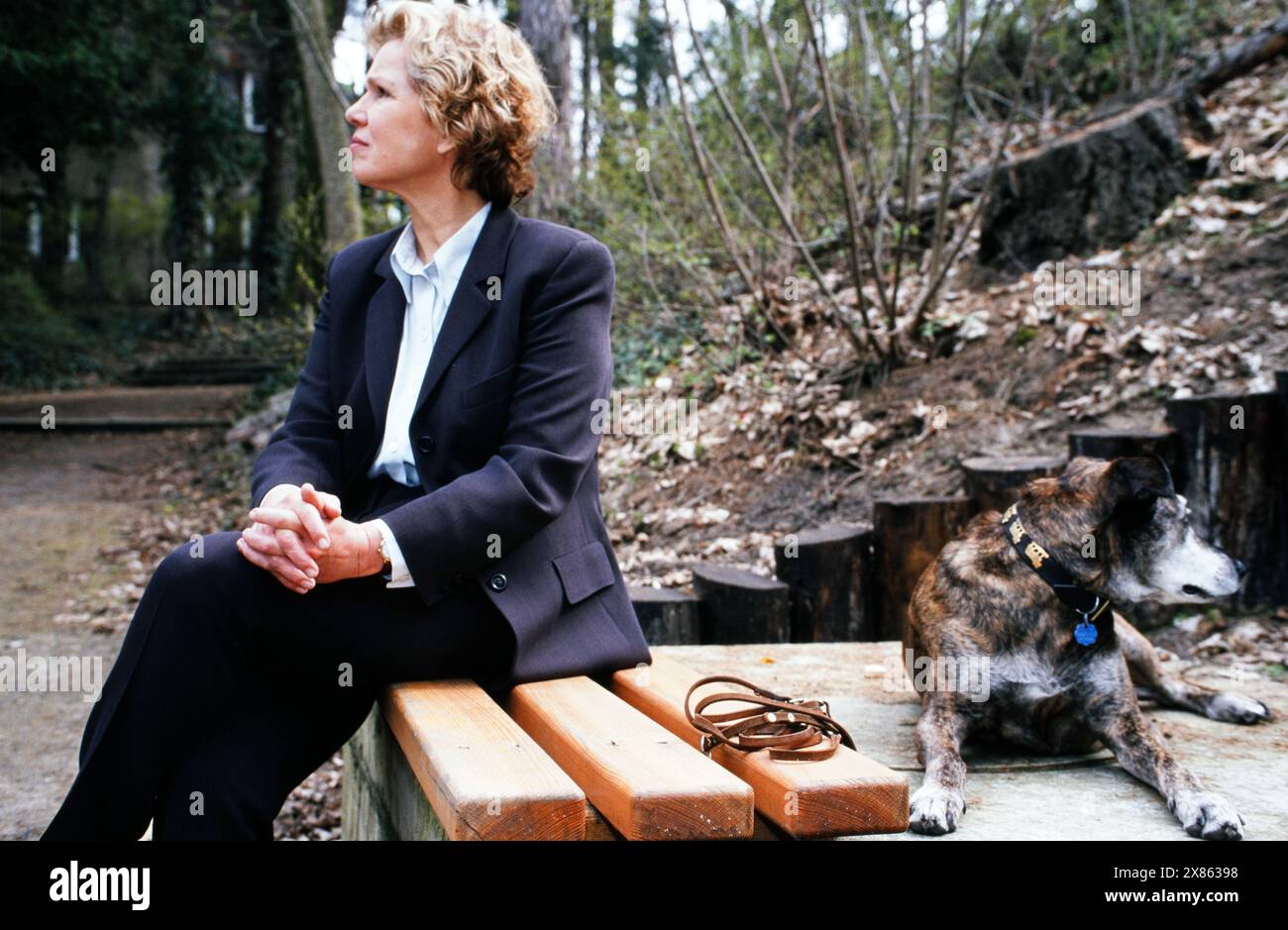 Allein mit dem hund hi-res stock photography and images - Alamy