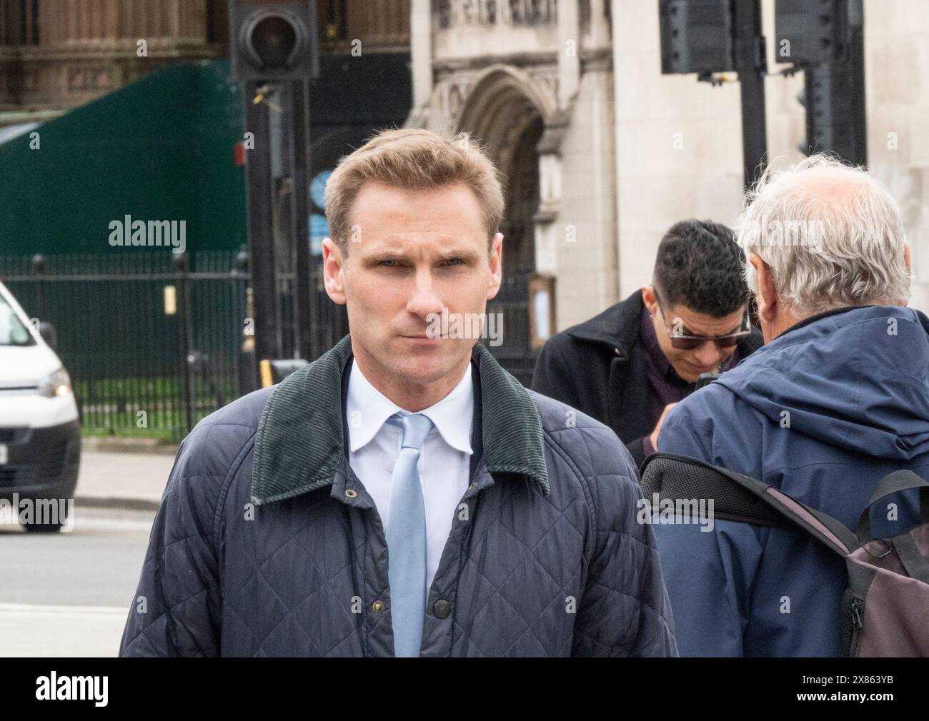 London, UK. 23rd May, 2024. Chris Philp MP (Home Office Minister) in ...
