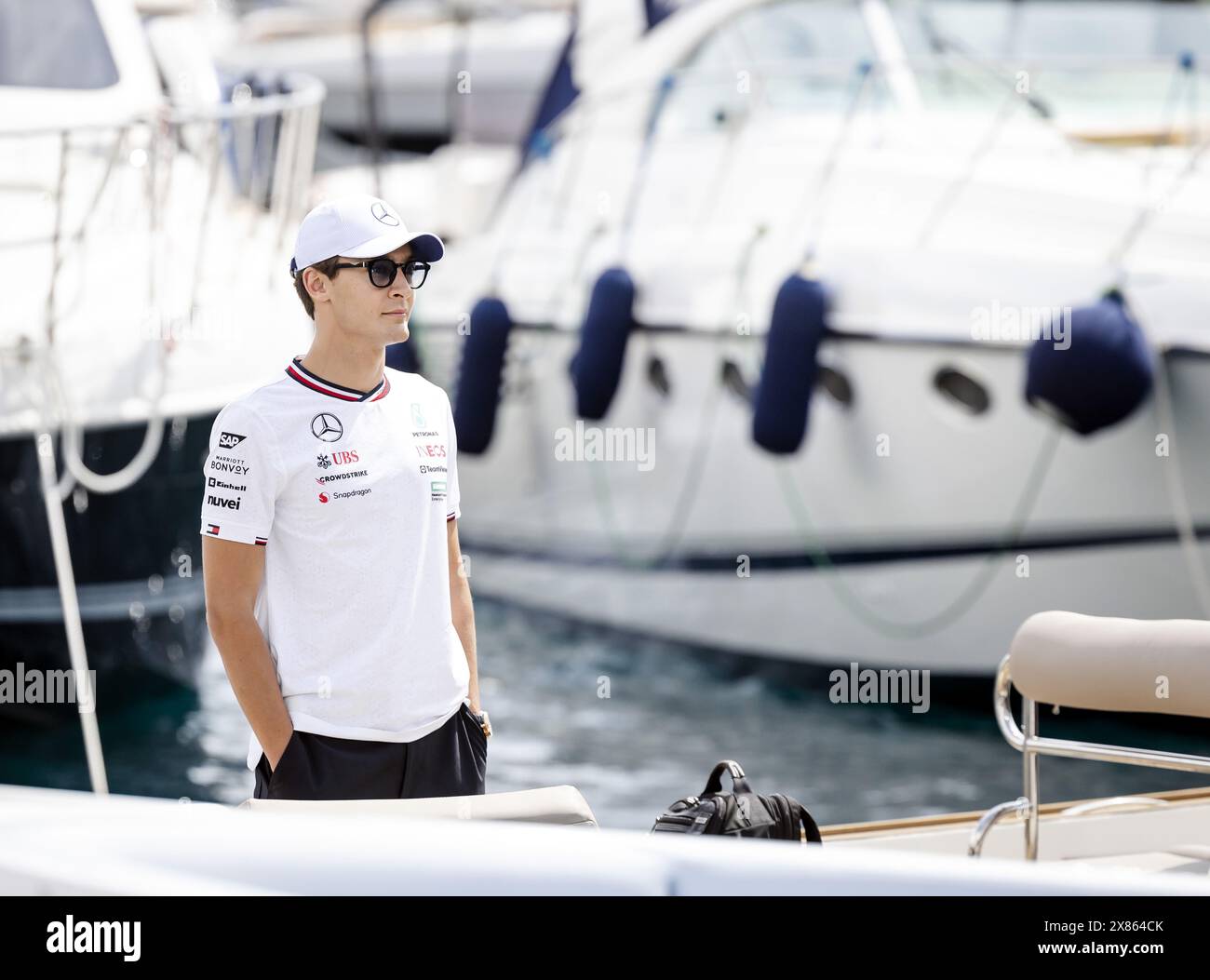 Monte-Carlo, Monaco. 23rd May, 2024. MONACO - George Russell (Mercedes ...