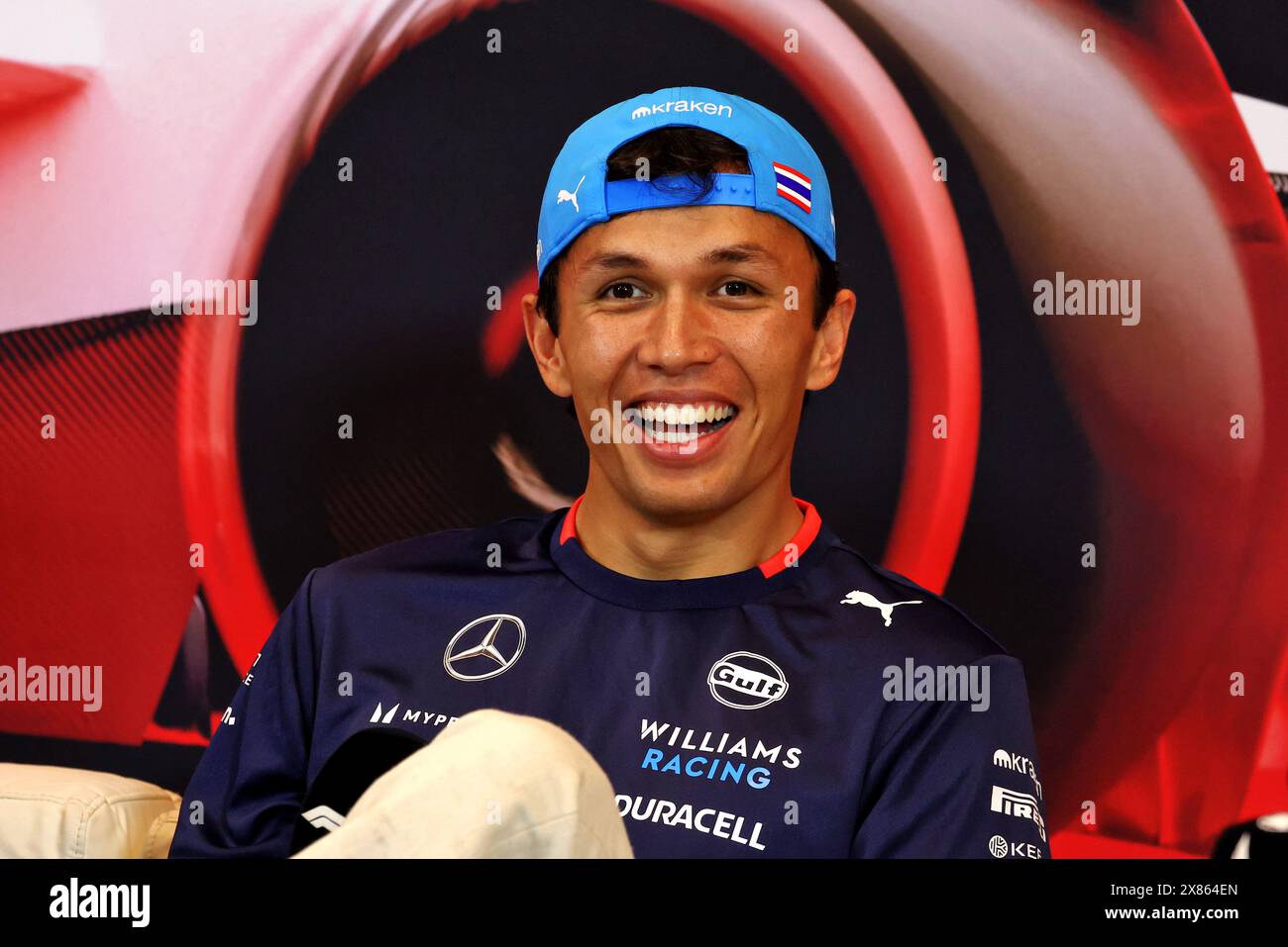 Monte Carlo, Monaco. 23rd May, 2024. Alexander Albon (THA) Williams ...