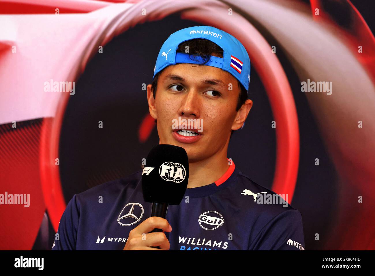 Monte Carlo, Monaco. 23rd May, 2024. Alexander Albon (THA) Williams ...