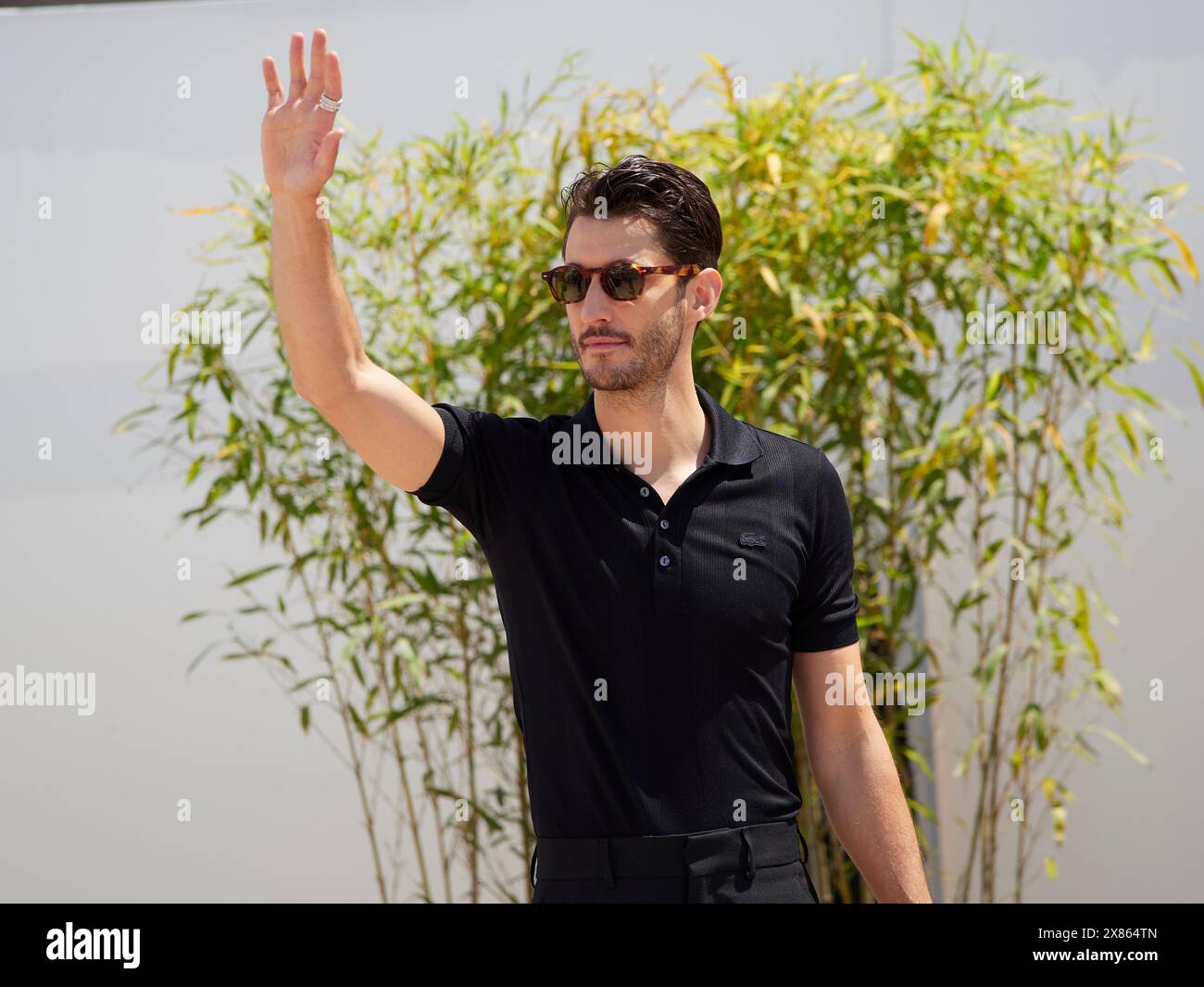Cannes, France, 23th May, 2024. Actor Pierre Niney just arrived at side ...