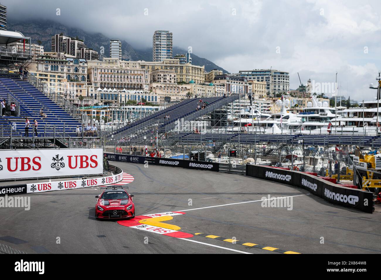 The FIA Mercedes-AMG GT Black Series Safety Car during the Formula 1 ...