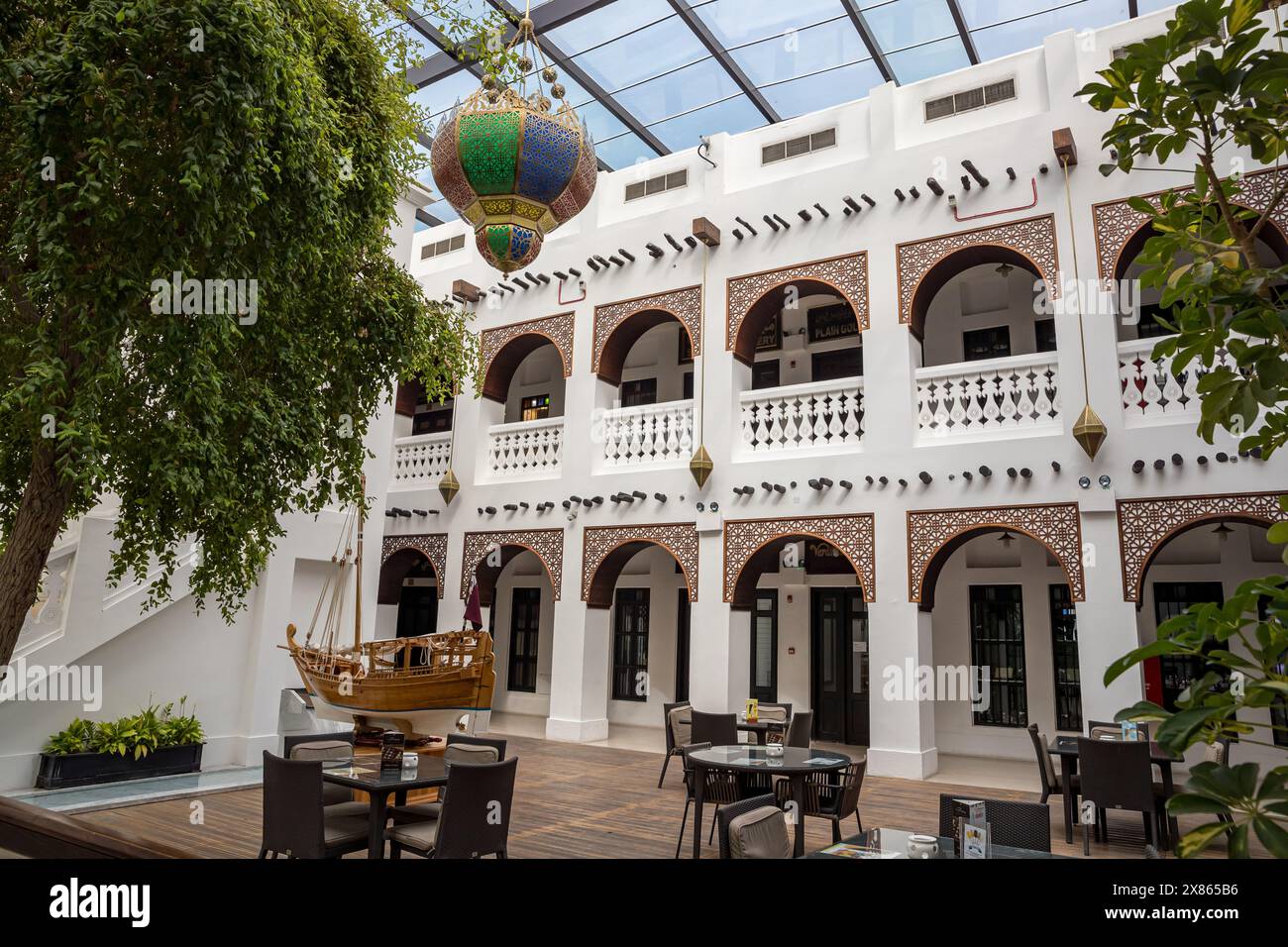 Qatar, Doha, Gold Souq houses dozens of stores selling luxury jewelry ...