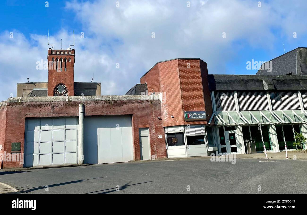 Remscheid, Germany. 23rd May, 2024. The Remscheid correctional facility ...