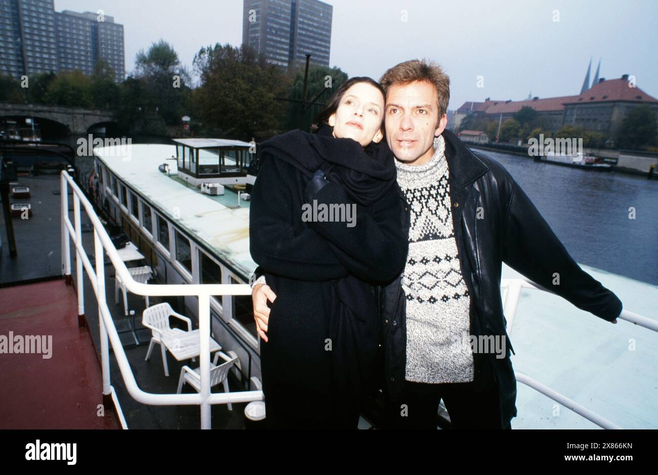 Schauspieler Peter Frielinghaus und Kristina van Eyck bei ...